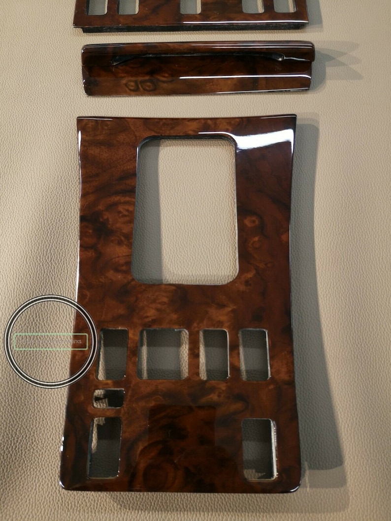 Mercedes W126 Sec Wood Trim Set 560sec 500sel C126 Walnut Burlwood W126 ...