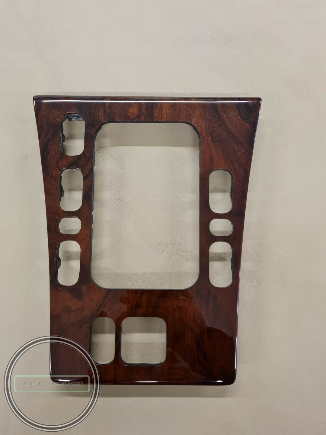 Mercedes W210 Center Console Wood Trim Elegance Center Burled Walnut ...