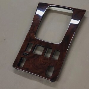 Mercedes W126 Center Shift Trim for Manual Shift Console Burled Walnut ...
