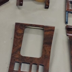 Rhd Mercedes W126 Wood Trim for Sec Burled Walnut 560sec 420sec Wood ...