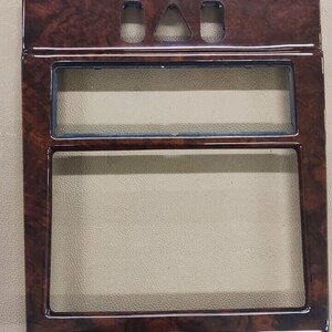Mercedes W210 Wood Trim Comand Screen Burled Walnut W210 Climate Panel ...
