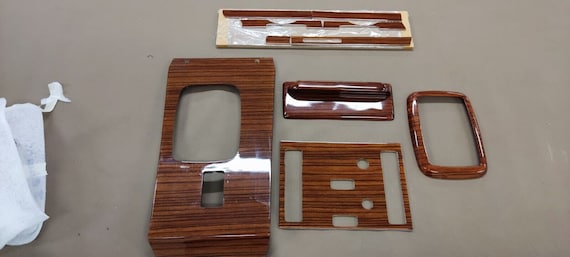 Early Mercedes R107 280sl Center Console Zebrano Wood Trim Set - Etsy