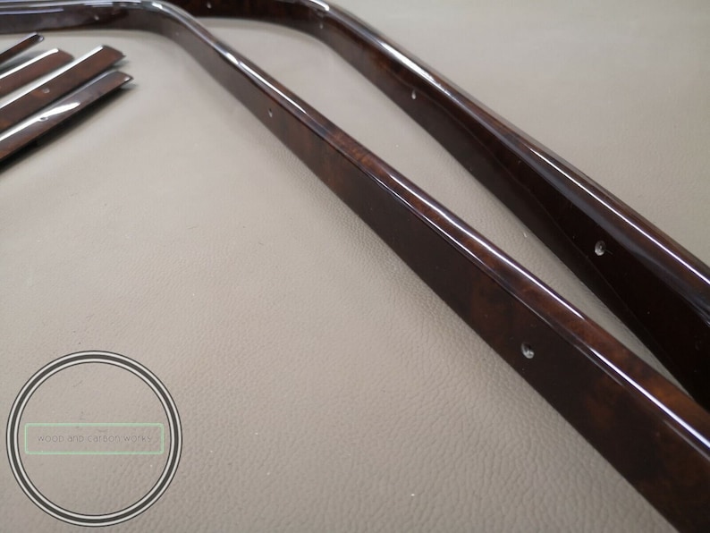 Mercedes W108 Window Trim Set 10 Pieces as Set for Short Base Burlwood ...