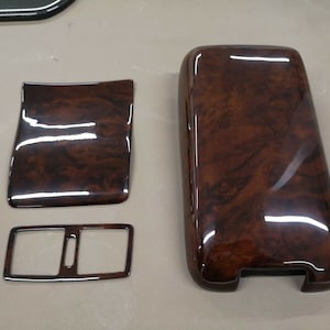 Mercedes W210 E55 Amg Wood Trim Set for Central Piece E320 E430 Burled ...