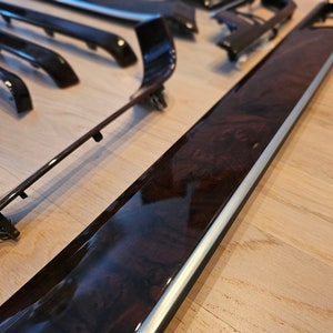 Mercedes W212 Wood Trim Set RHD 2010-2013 Burled Walnut E350 ...