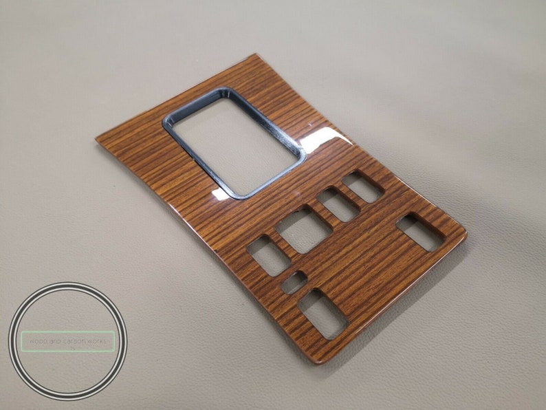 Mercedes W126 500sel 560sel 560sec Zebrano Trim Center Shift | Etsy