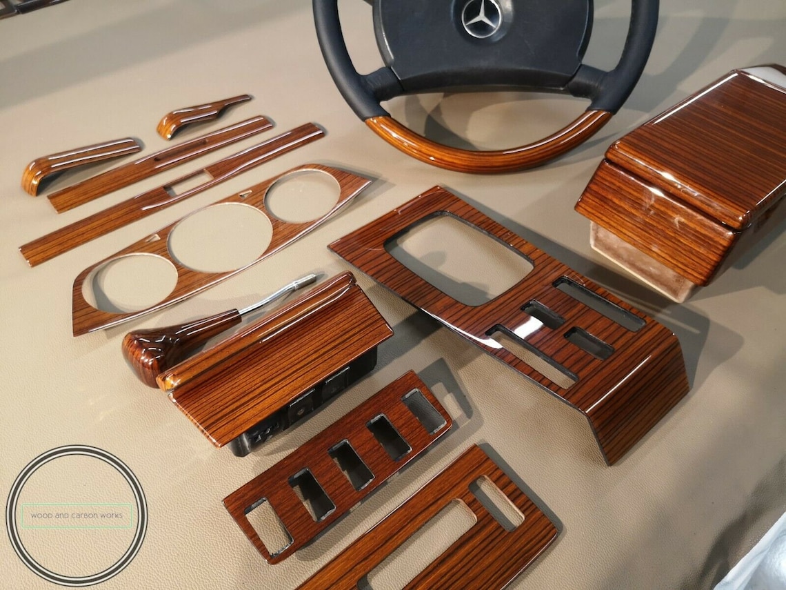 Mercedes Benz Wood Trim Full Set for W123 Dashboard C123 Zebrano - Etsy