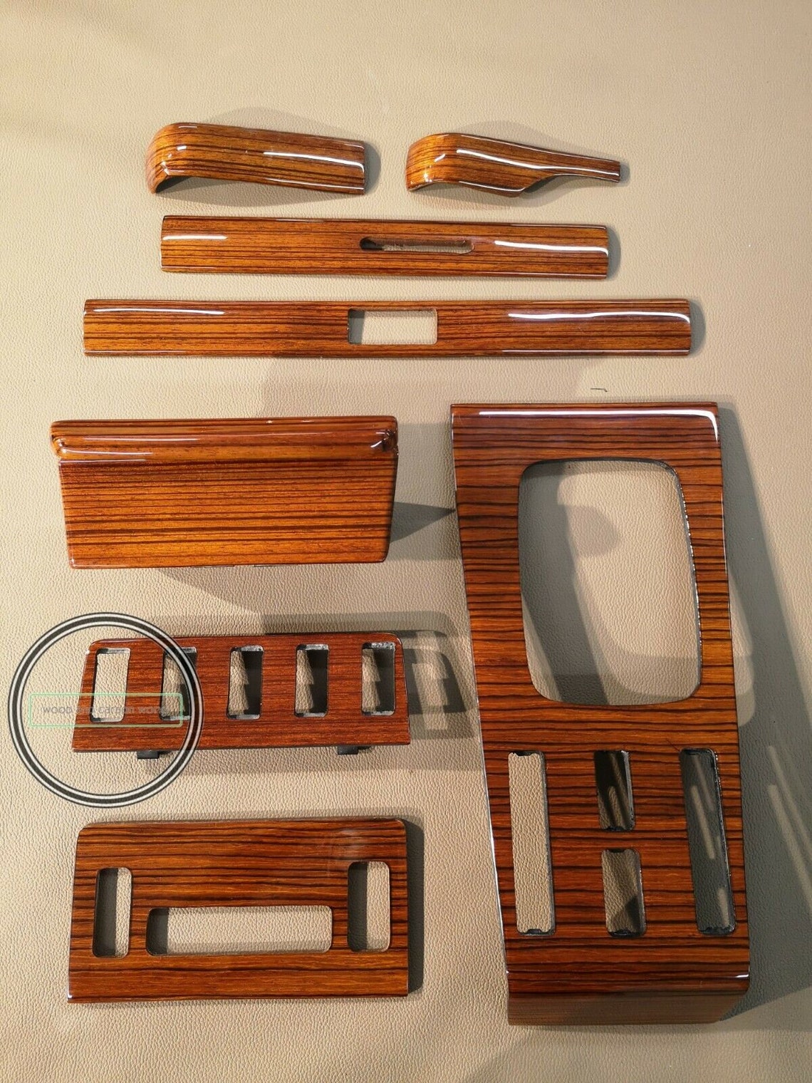 Mercedes Benz Wood Trim for W123 Dashboard C123 Zebrano | Etsy