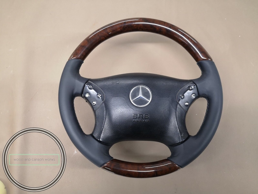Mercedes W203 C-class Wood Steering C200 C180 C350 Wood Steering Wheel ...