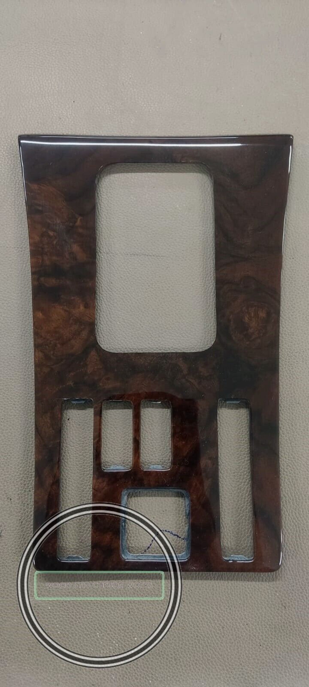 Mercedes W126 Center Shift Trim Console Burled Walnut Automatic - Etsy