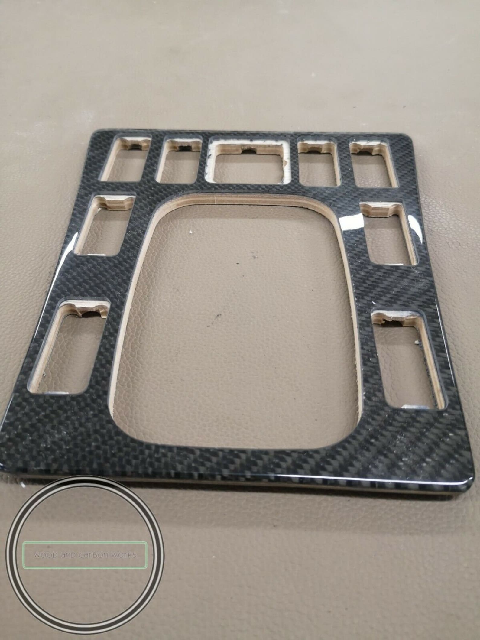 Mercedes W201 Wood Center Console Carbon 190e 2.3-16cosworth - Etsy