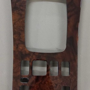 Mercedes W126 Center Shift Trim for Manual Shift Console Burled Walnut ...