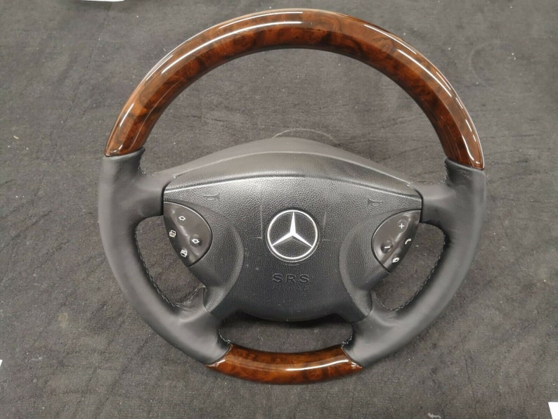 Mercedes W211 Wood Steering Wheel E320 E500 Burled Walnut - Etsy