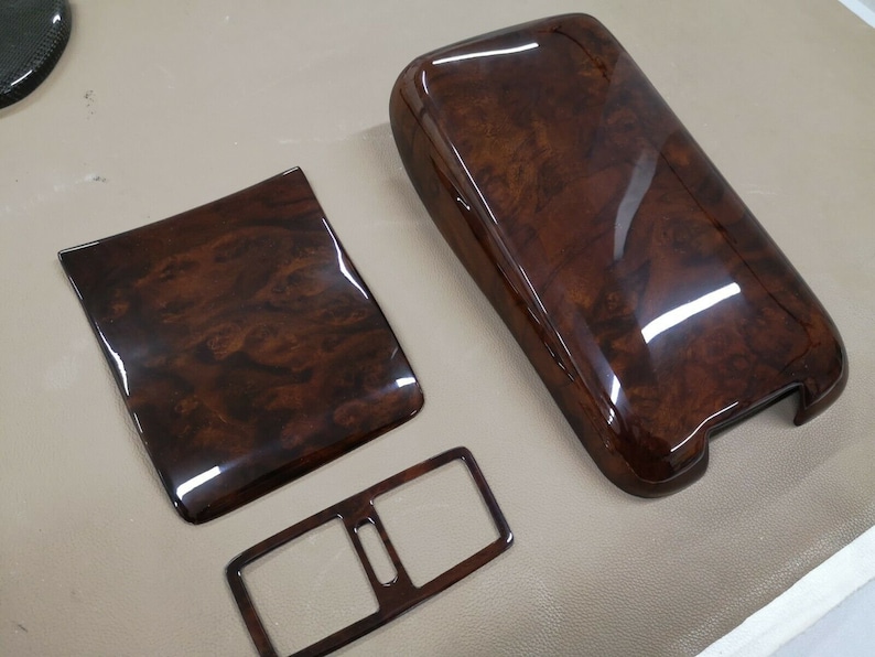 Mercedes W210 E55 Amg Wood Trim Set for Central Piece E320 E430 Burled ...