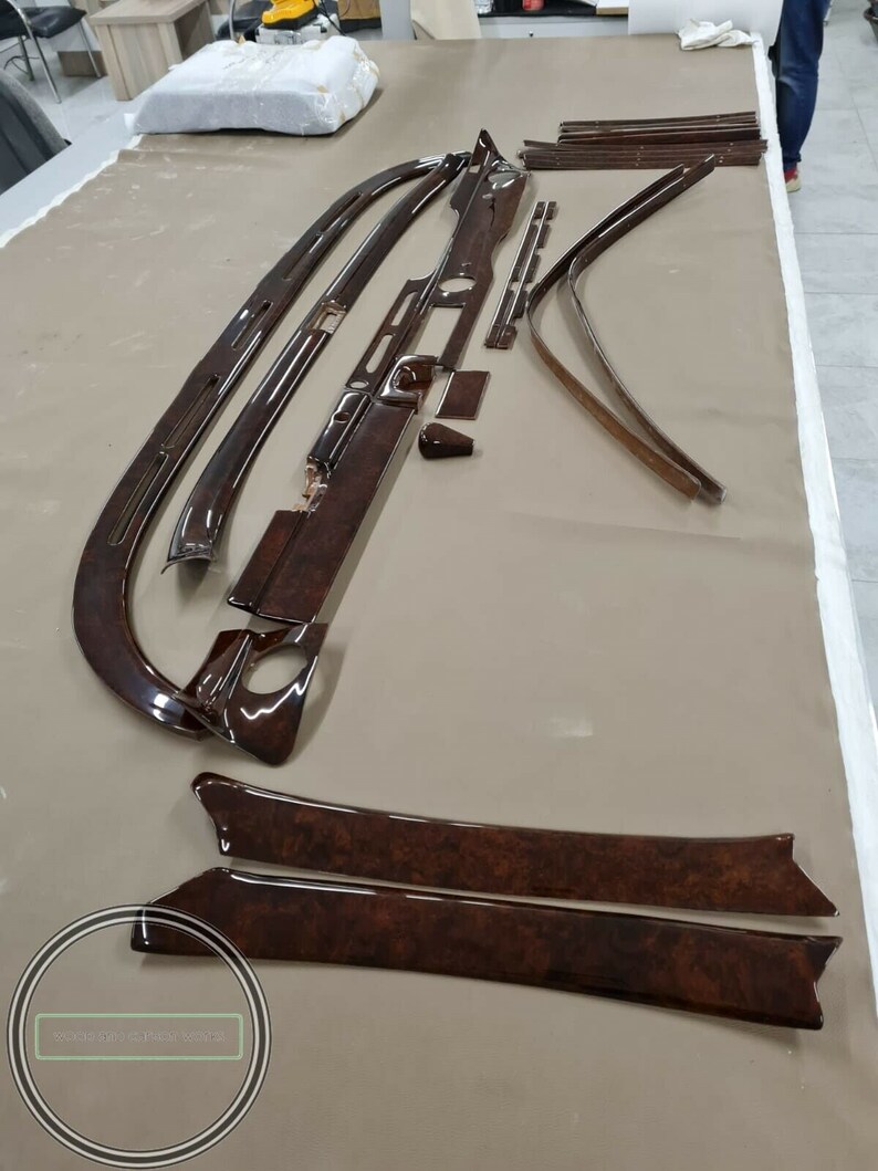 Rhd Mercedes W108 Wood Trim Set Interior W109 Burled Walnut - Etsy