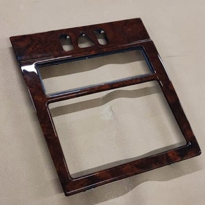 Mercedes W210 Wood Trim Comand Screen Burled Walnut W210 Climate Panel ...