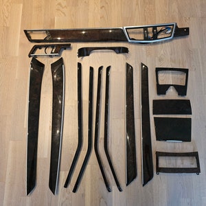 Mercedes W212 Wood Trim Set RHD 2010-2013 Burled Walnut E350 ...
