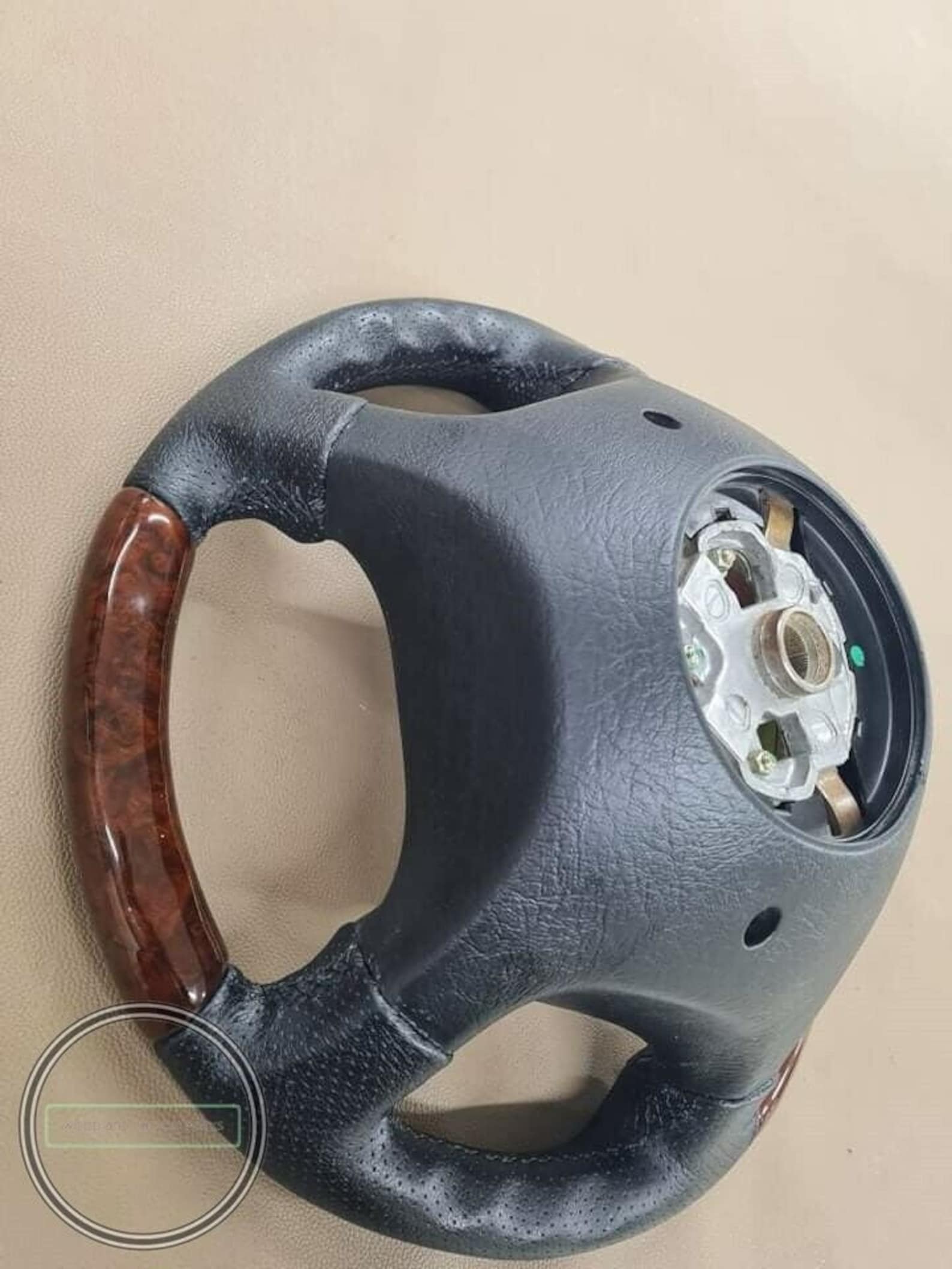 Mercedes Wood Steering Wheel W124 W140 R129 Sl W202 W210 W462 Brabus ...