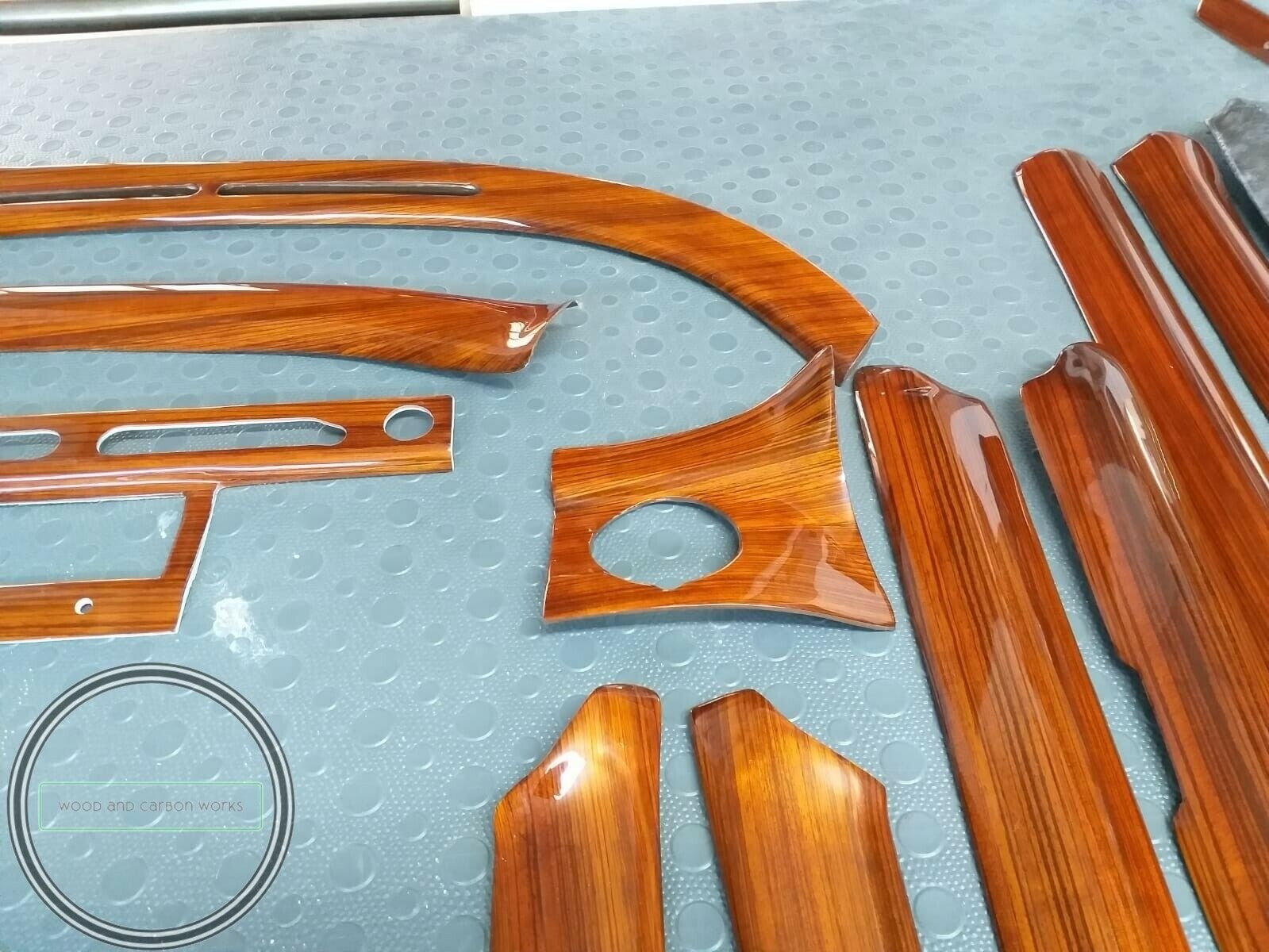 Mercedes W108 Wood Trim Set Full Set Interior W109 Plainwood 250s ...