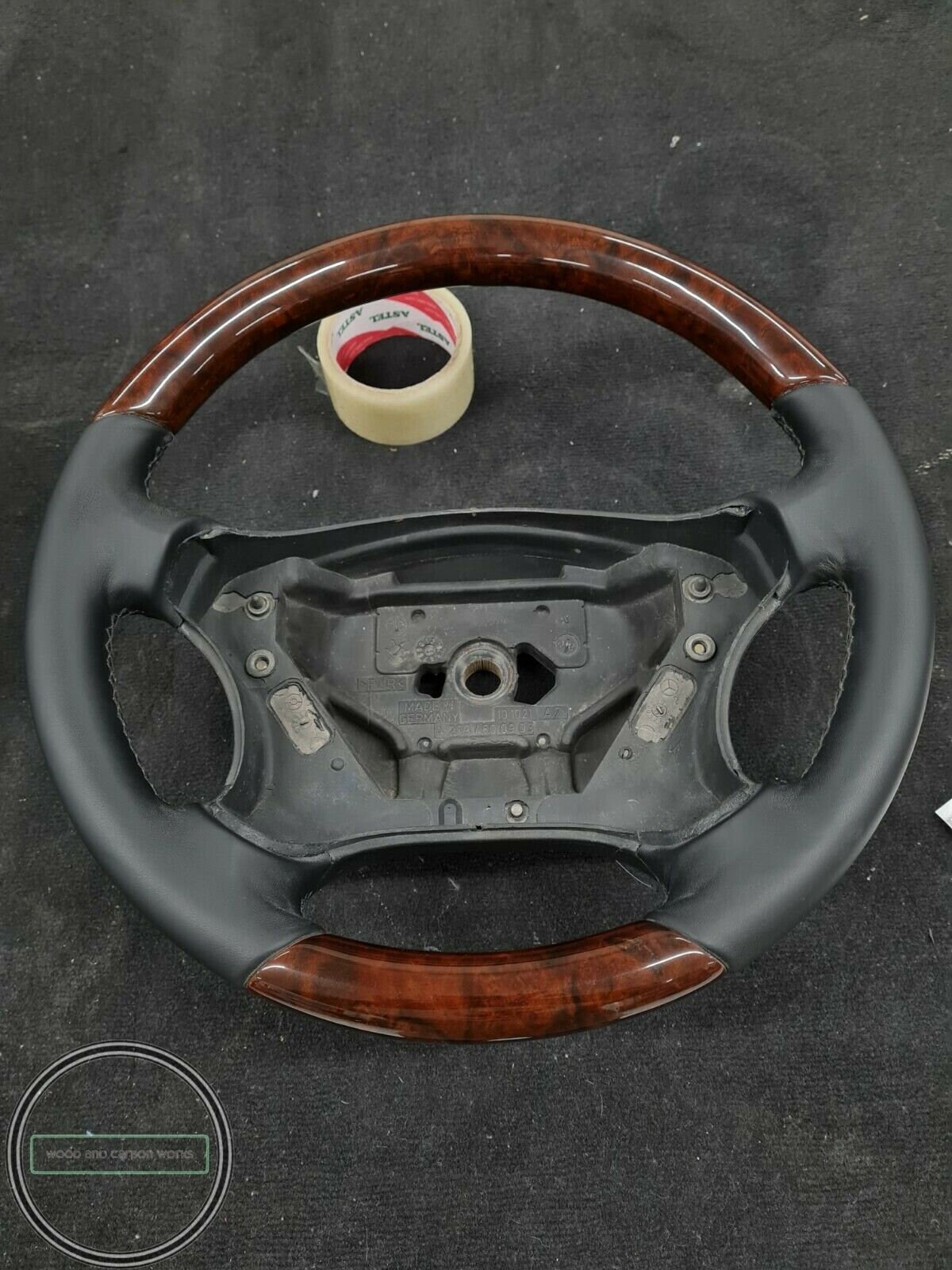 Mercedes Benz Wood Steering Wheel for W203 Amg Mercedes Benz Burlwood ...