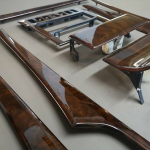 Mercedes W210 Wood Trim Set W210 E55 Amg E430 E320 E300 E420 Burlwood ...