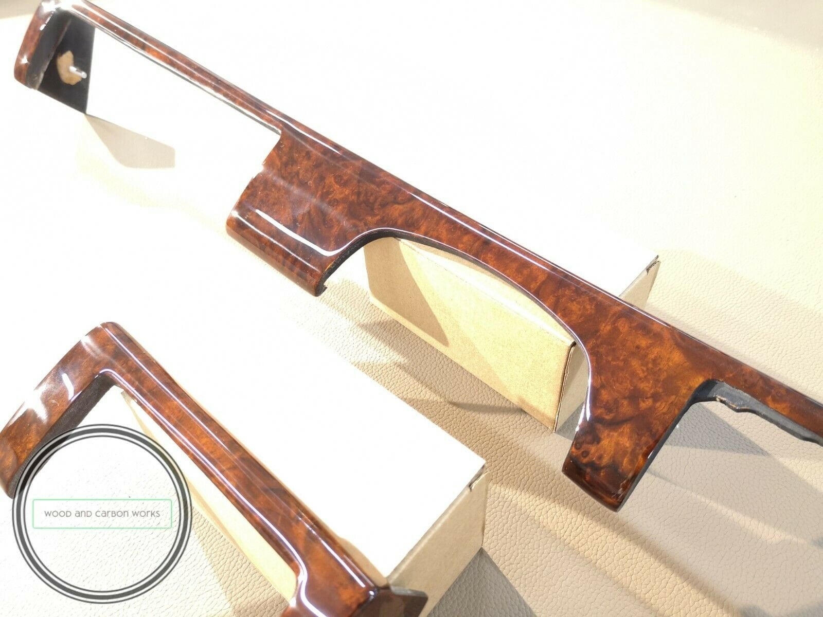 Mercedes W126 C126 Sec Walnut Dash Trim Set W126 Coupe and W126 Sel ...