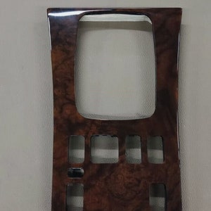 Mercedes W126 Center Shift Trim for Manual Shift Console Burled Walnut ...
