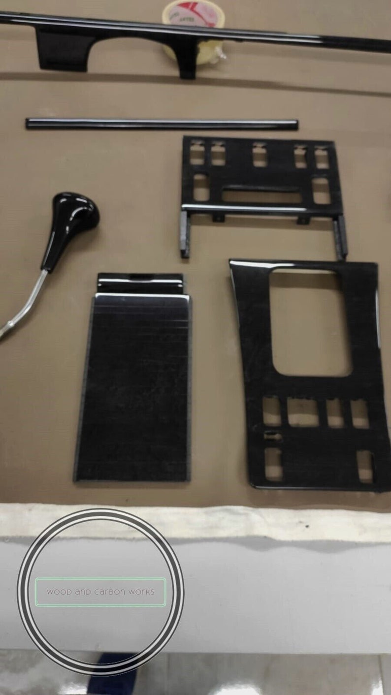 Mercedes W126 Coupe Wood Trim Set Black Birdeye Mapple 560sec 500sec - Etsy