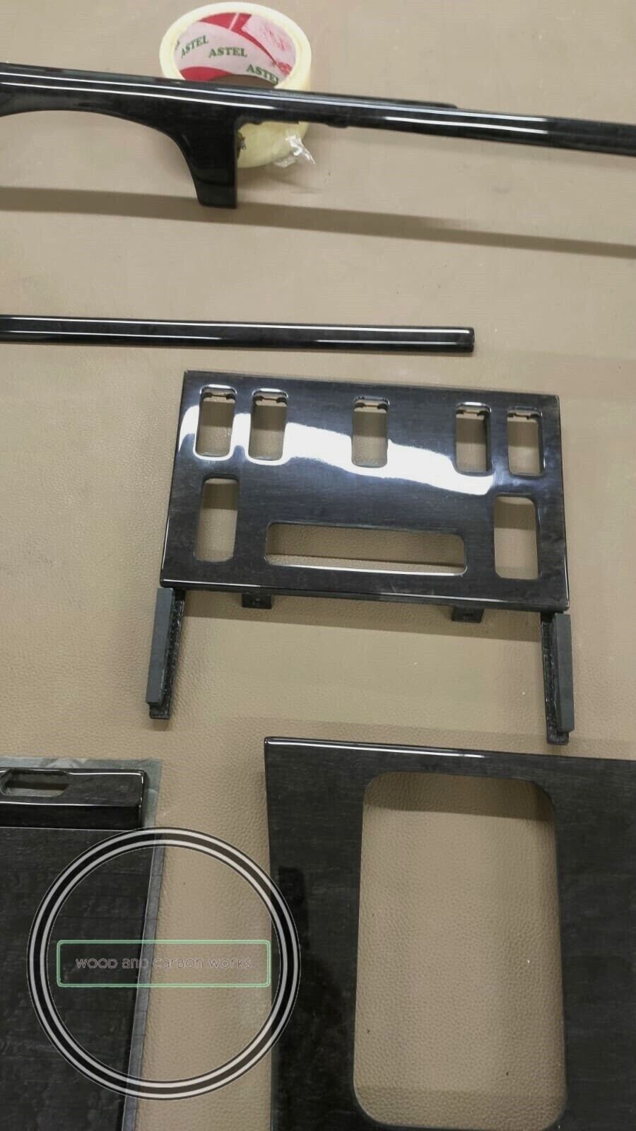 Mercedes W126 Coupe Wood Trim Set Black Birdeye Mapple 560sec 500sec - Etsy