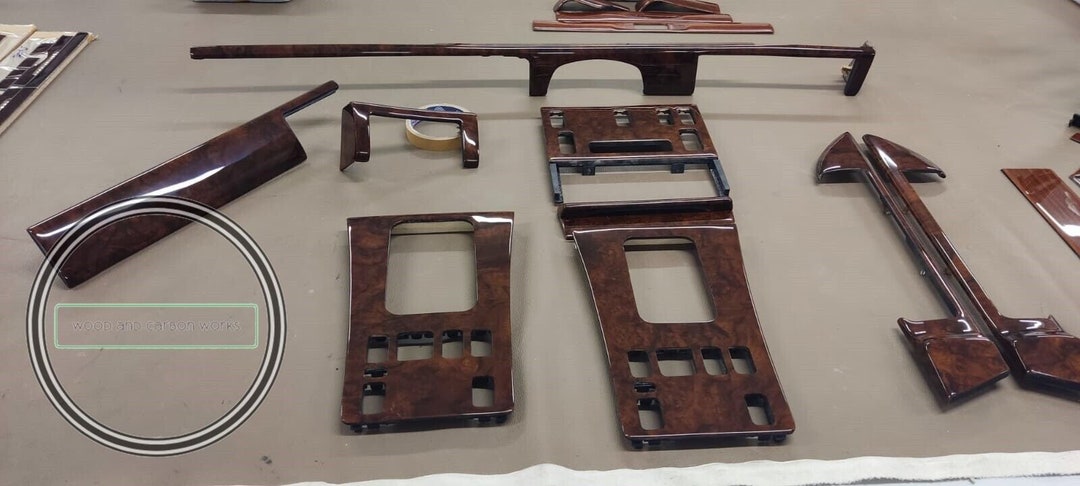 Rhd Mercedes W126 Wood Trim for Sec Burled Walnut 560sec 420sec Wood ...