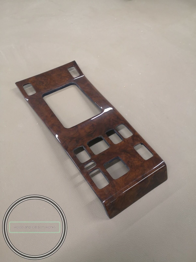 Mercedes W124 Shift Trim Center Console Trim Burled Walnut - Etsy