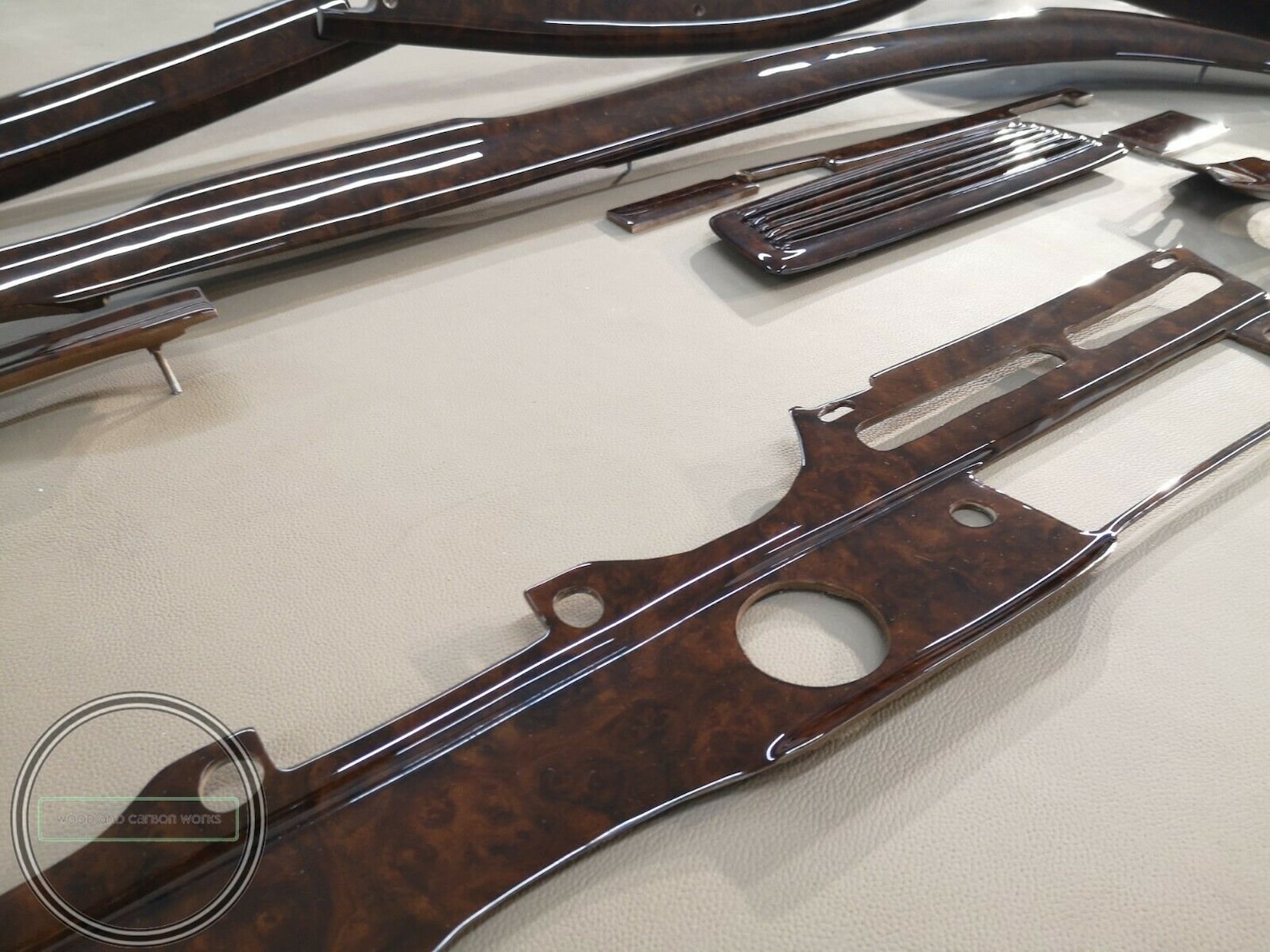 Mercedes W111 Wood Trim Set W112 Wood Set Walnut Burl 280se 300se ...