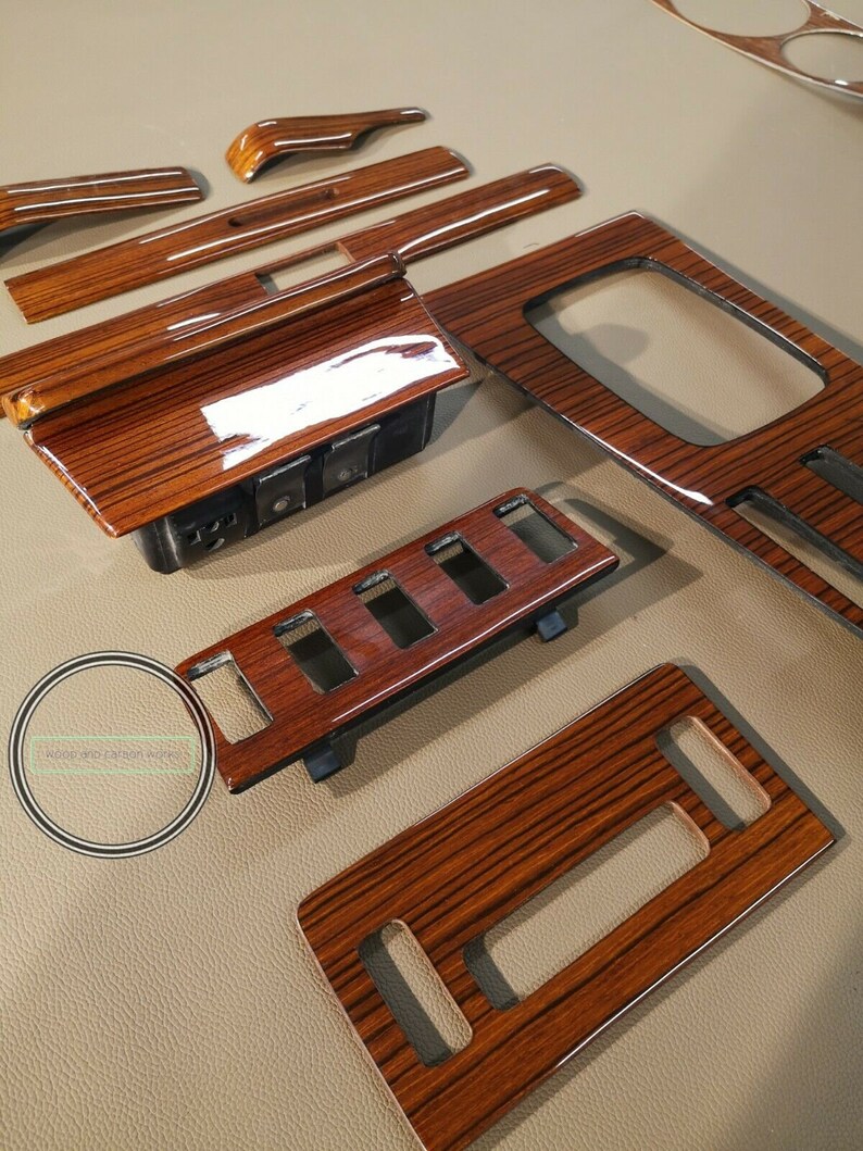 Mercedes Benz Wood Trim for W123 Dashboard C123 Zebrano | Etsy