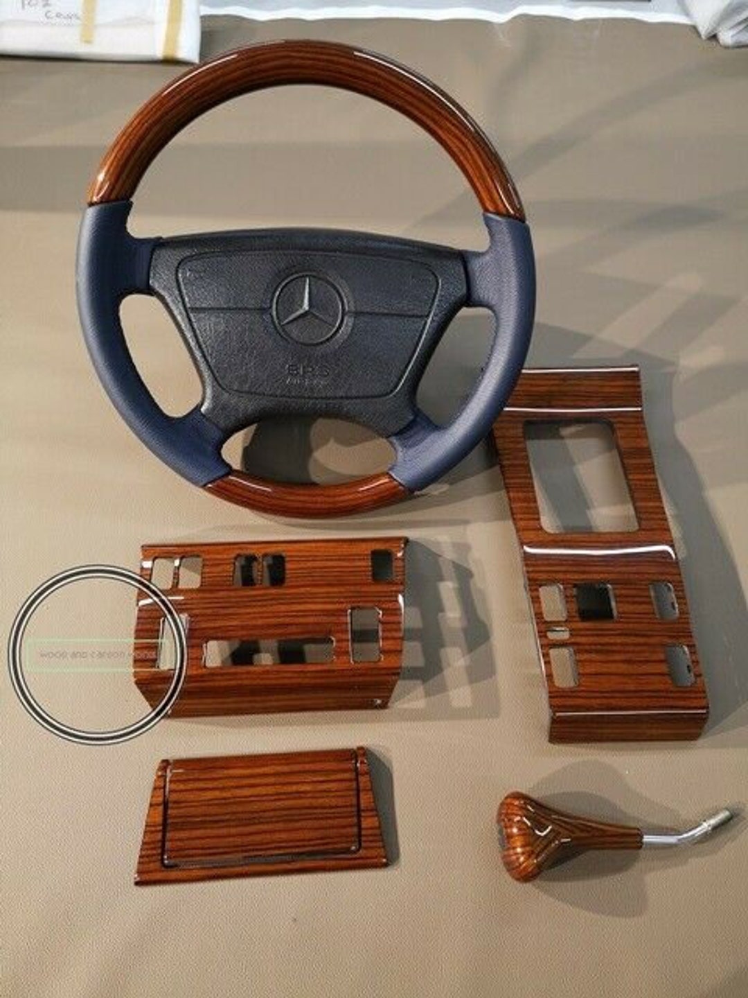 89-96 Mercedes Wood Trim Set S124 C124 W124 Zebrano 300ce 300td - Etsy