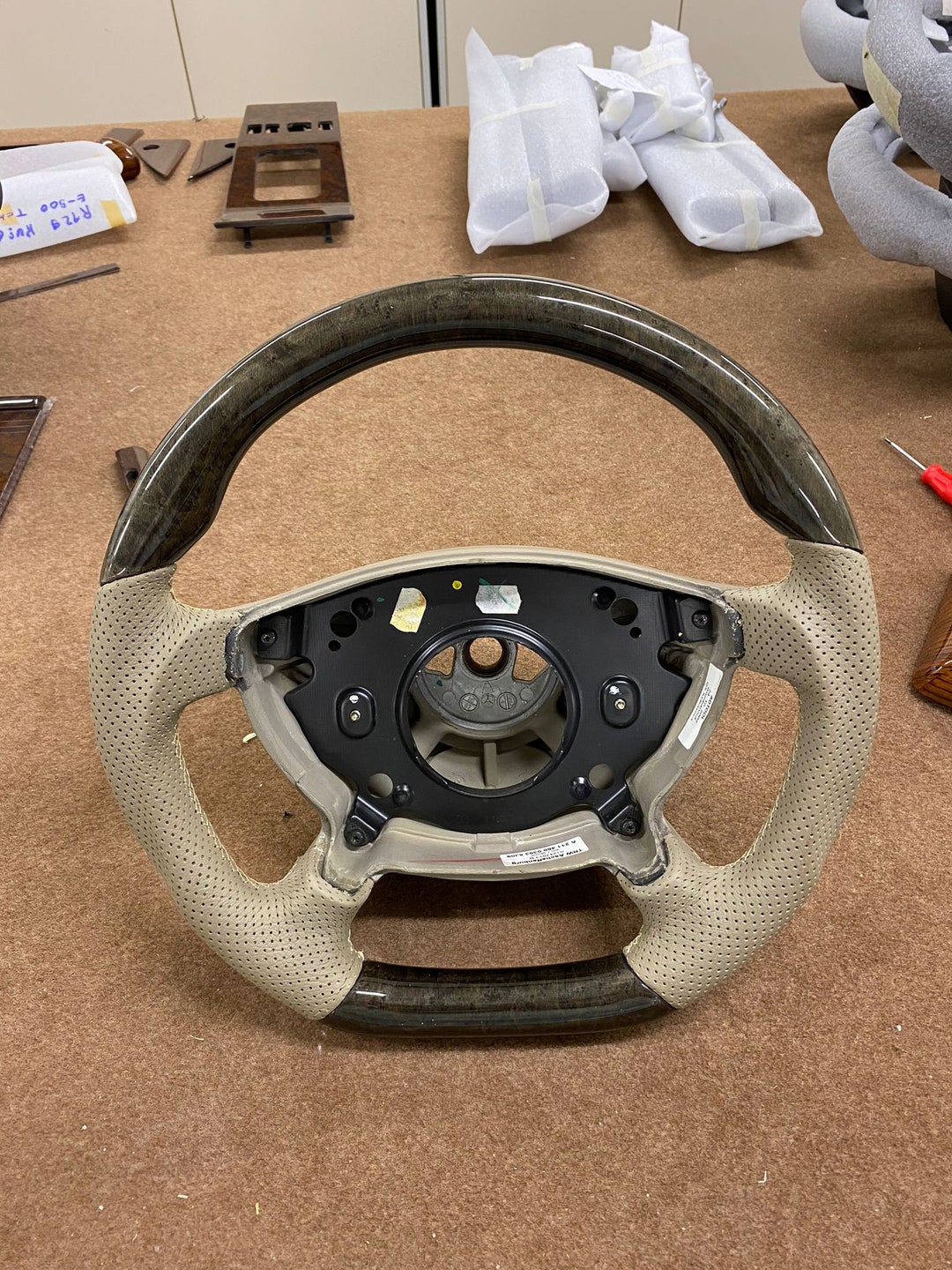 Mercedes W211 Wood Steering Wheel Avangartde Birdseye Color W211 Amg - Etsy