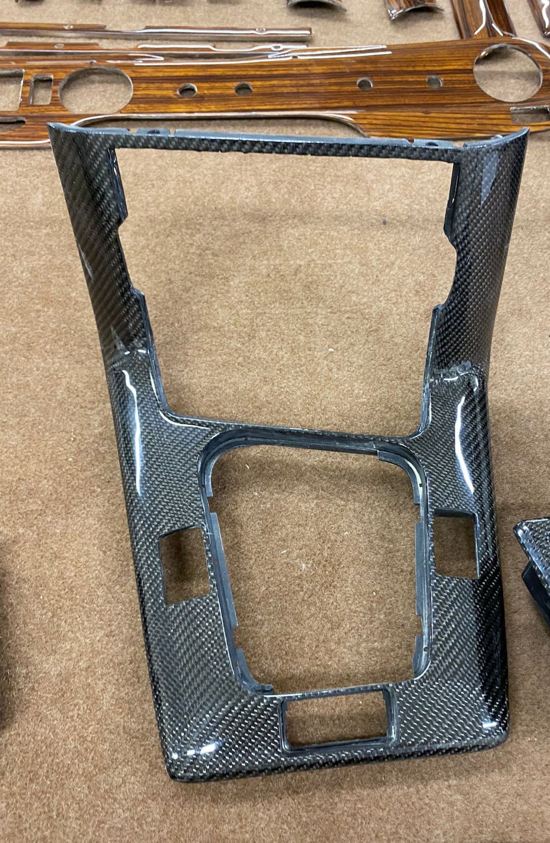Bmw E36 Wood Trim Center Console M3 New Carbon - Etsy