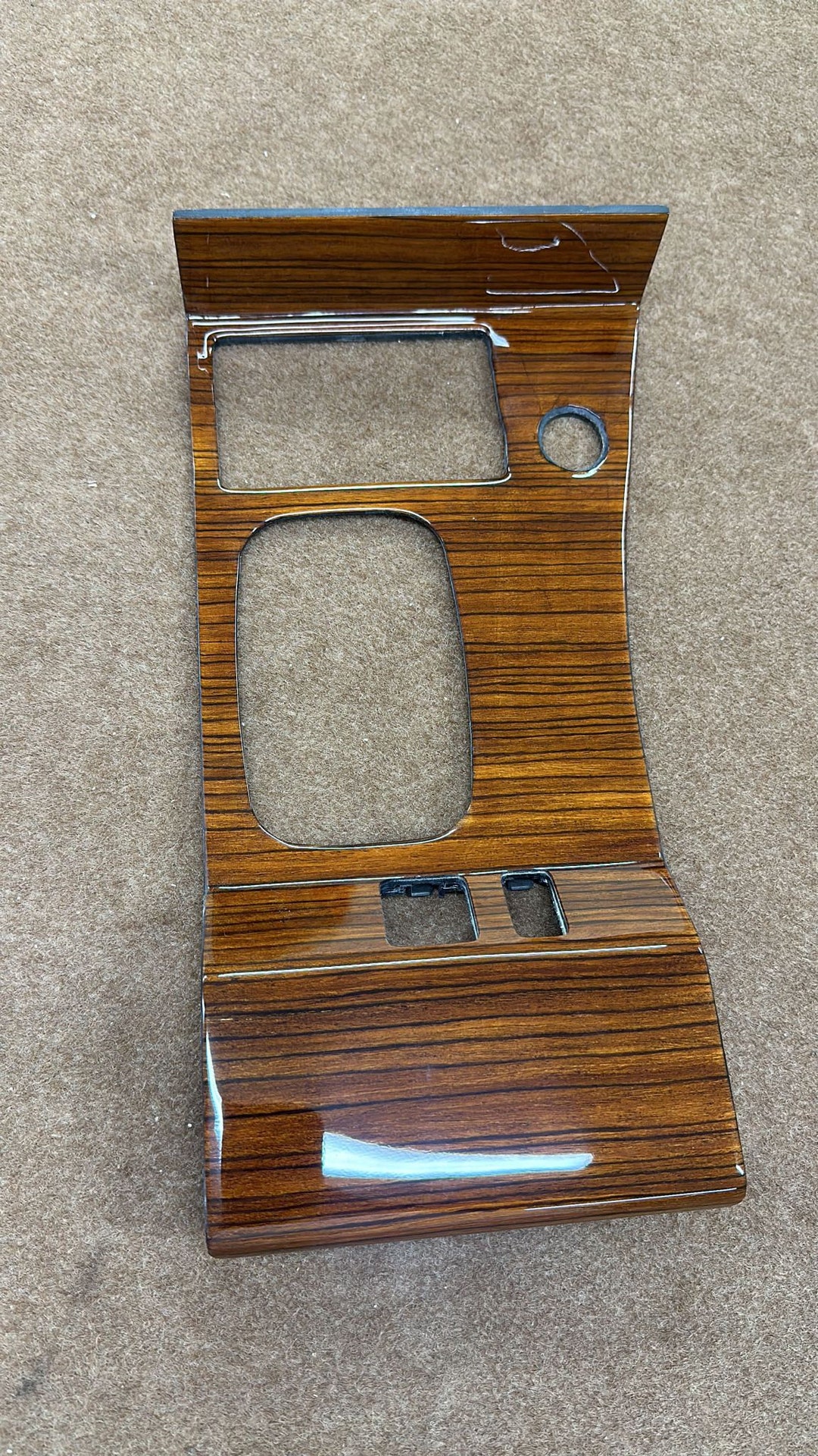 Mercedes W463 Center Console Wood Trim Zebrano Trim G Class - Etsy