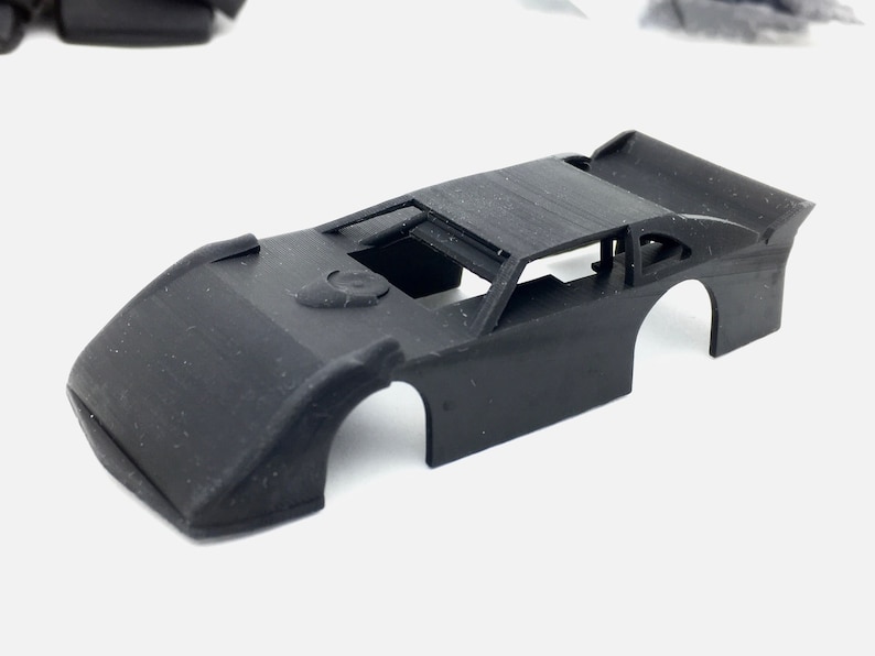 T-jet Resin Printed Dirt Late Model Body (64th Scale) NO CHASSIS ...