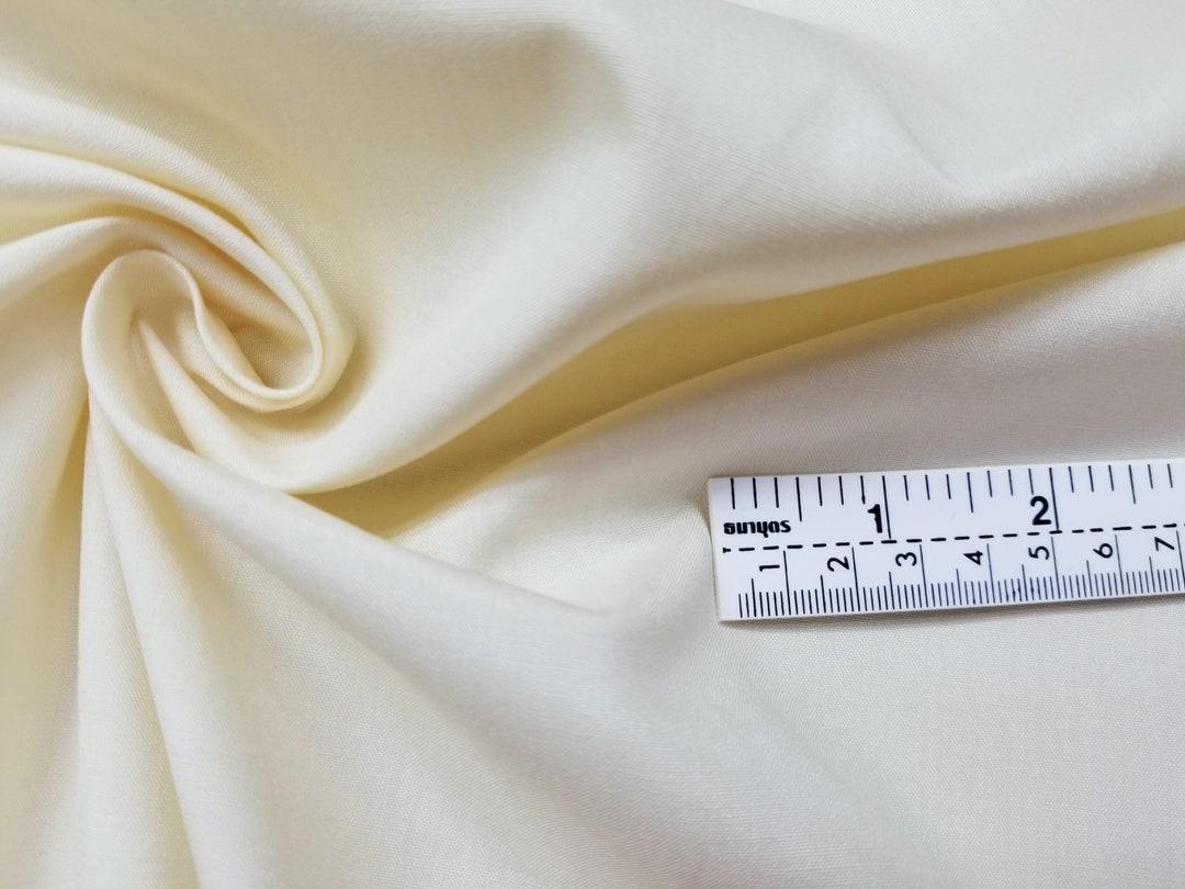 Raw Silk Tussah Fabric: Natural Color, 100% Pure Silk - 44” Wide (by ...