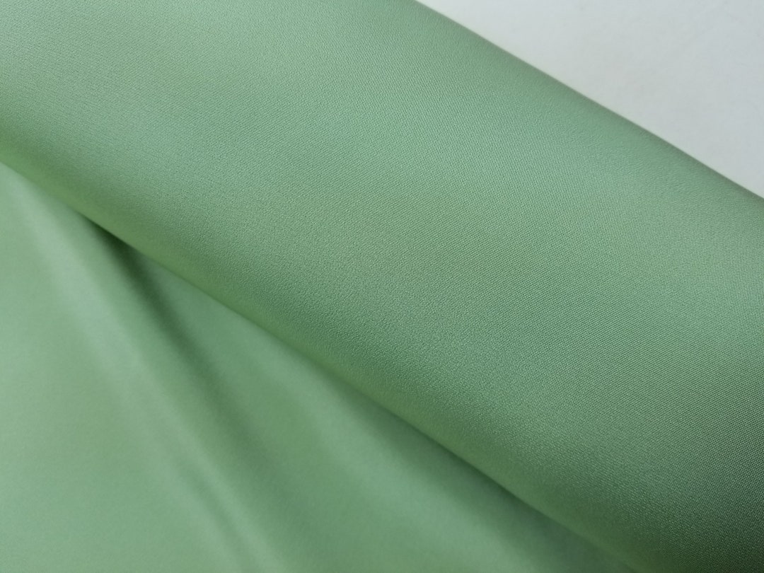 Fabric Silk Heavy Silk Crepe De Chine 42mm Thickness Color Olive -by ...