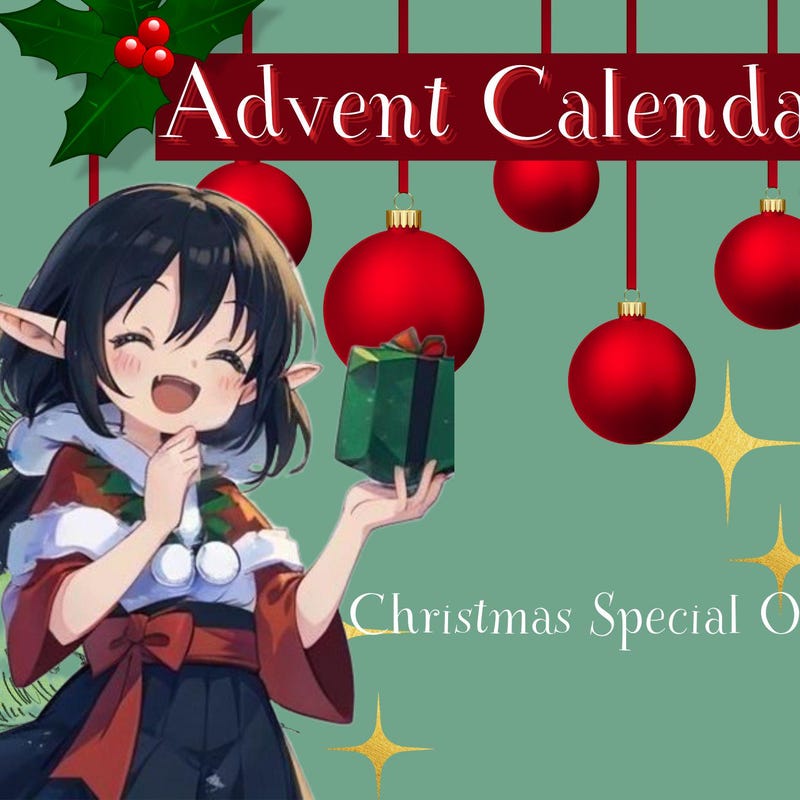 Anime advent calendar - Etsy.de
