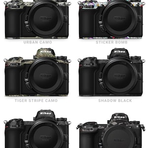 NIKON ZF & ZFC Camera Protection Skins Customized Nikon Camera Skin ...