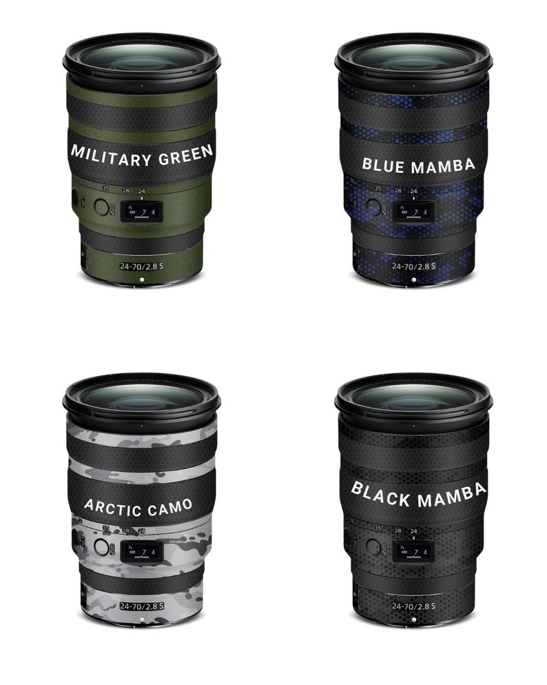 Nikon Z Camera Lens Skin Wraps NIKON Camera Lens Skin Wraps - Etsy