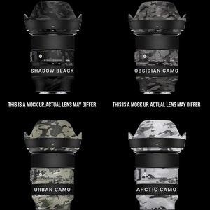 Canon Sigma Camera Lens Skins Customized Canon Lens Protection Skin ...