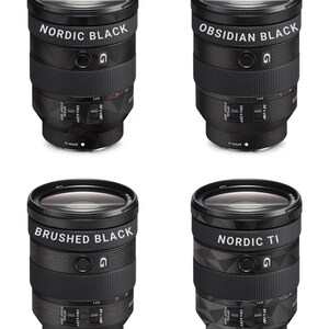 Sony Tamron Camera Lens Skins Customized Sony Tamron Camera Lens Skin ...