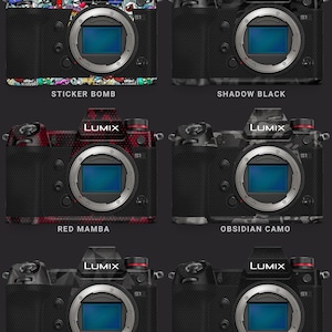 Panasonic Lumix Camera Skins Customized Camera Skin Wraps Lumix Camera ...
