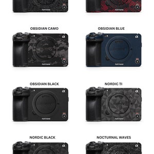 SONY FX3 Camera Skins Customized Camera Lens Skin Wraps - Etsy