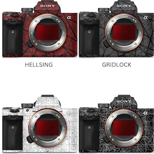SONY Alpha Protective Skins for A1 Mirrorless Camera Skins Customized ...