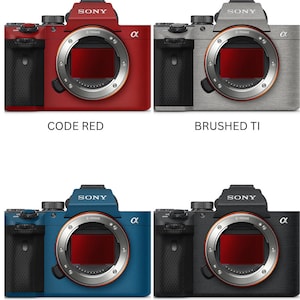 SONY Alpha Protective Skins for A1 Mirrorless Camera Skins Customized ...