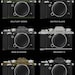 FUJIFILM X100VI Camera Skins Customized Camera Lens Skin Wraps Fujifilm ...